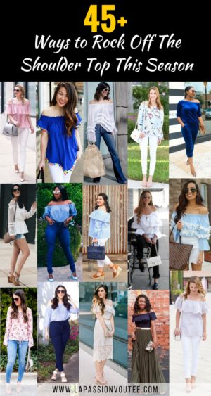 40 Fashionistas Show Us How to Rock Off The Shoulder Top This Summer