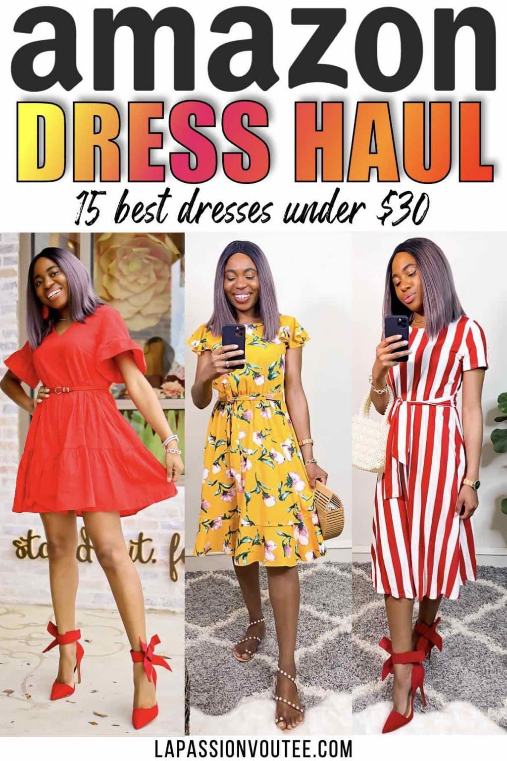Amazon Dress Haul: 15 Amazon Dresses Under $30 [VIDEO]