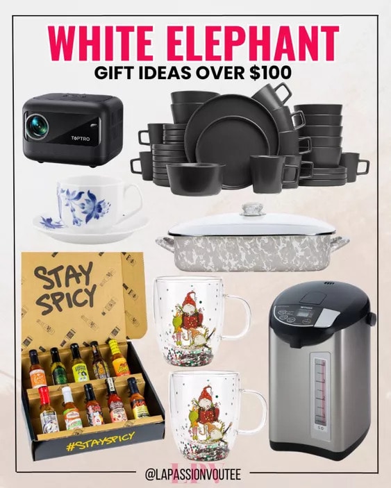 35 White Elephant Gift Ideas Over $100 Guaranteed To Get Smiles!