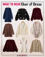 What to Wear Over a Dress for All Occasions: 14 Outfit Ideas