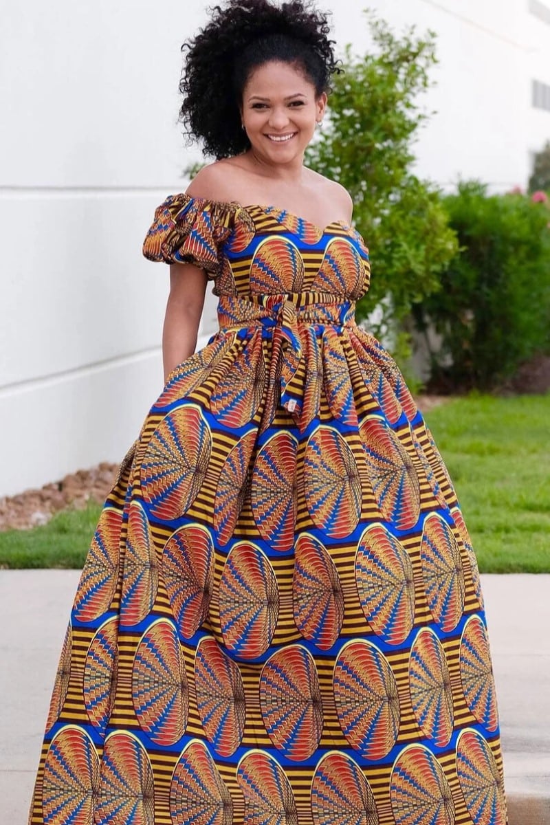 16 A Shape Gown Ankara Styles Every Woman Needs - La Passion Voutee